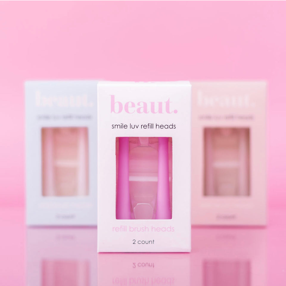 refill brush heads smile luv toothbrush – beaut.beautyco.